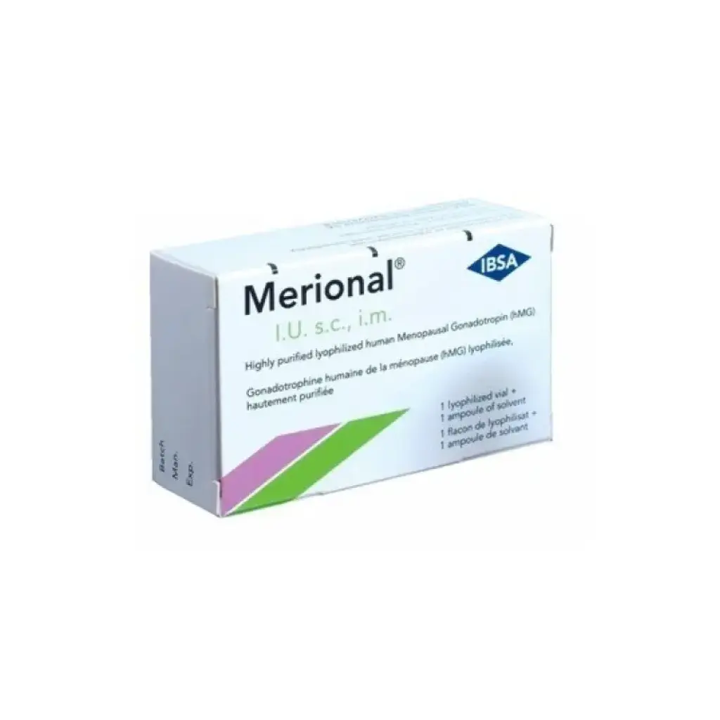 Merional HMG 75 IU for Sale by IBSA - Buy 1 Amp [1 mL per Amp] of ...